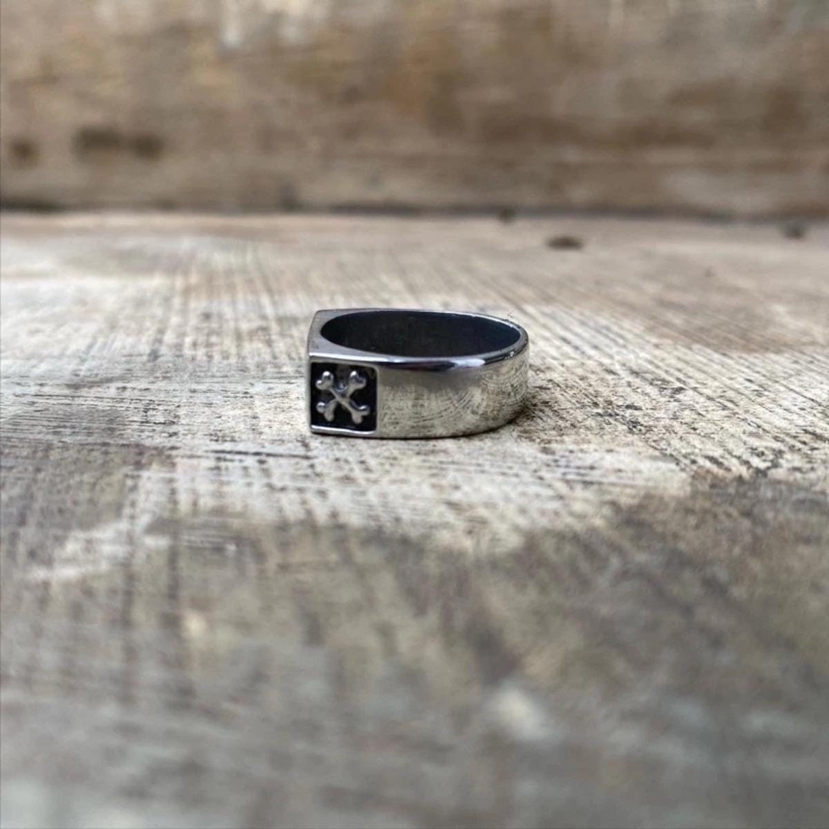 Custom X Ring Jewelry Pewter Lead, Unique Men's Fashion Ring, Handmade ...