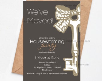 New Home Invitation - Etsy