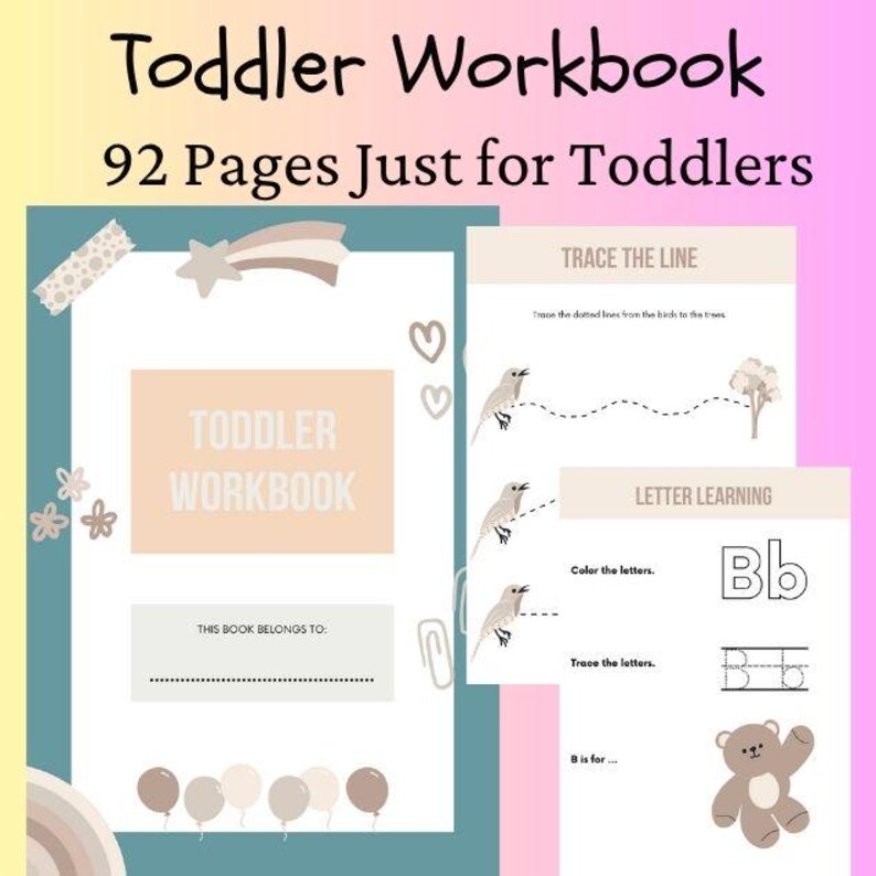 Kids Printable Summer Bundle | 2025 Summer Planner | Kids Number ...
