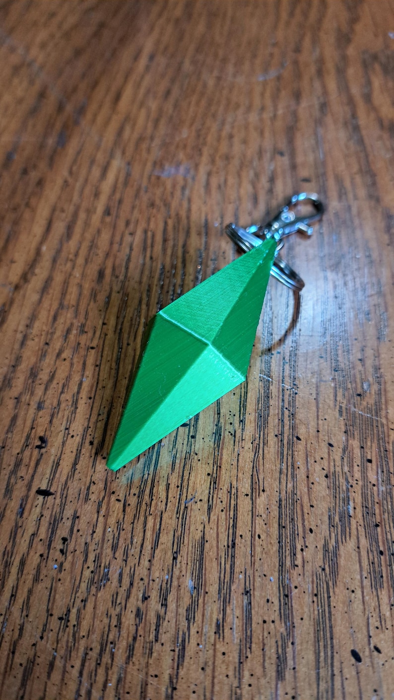 Sims Plumbob Keychain - Etsy