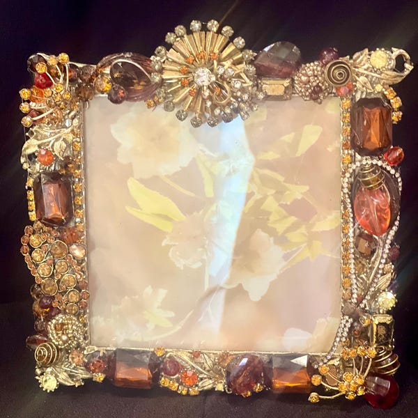 Jeweled Frame - Etsy
