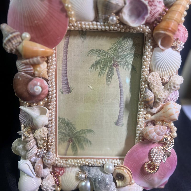 Vintage Seashell Frames - Etsy