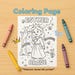 Queen Esther Coloring Page | Bible Hero Coloring Sheet for Girls ...