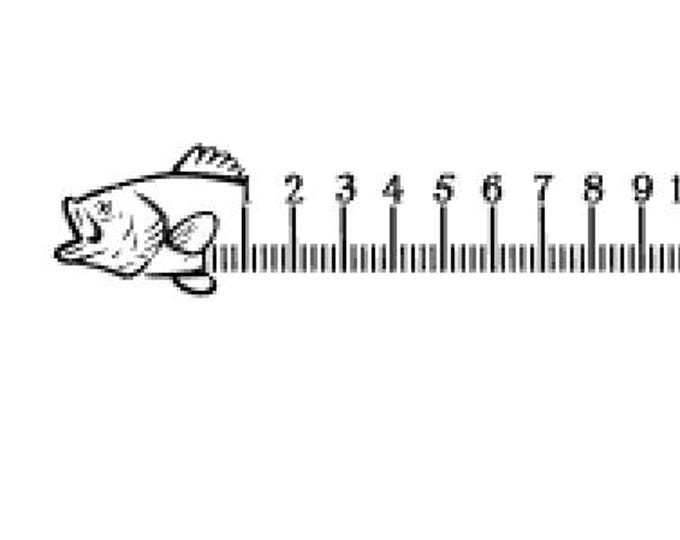 Fish Ruler SVG, Fishing Ruler Cut File, Father's Day SVG, Fisherman ...