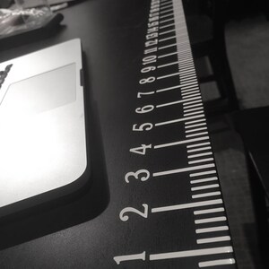 Desktop Ruler Measuring Cut File Digital Download Vinyl Decal SVG PNG ...