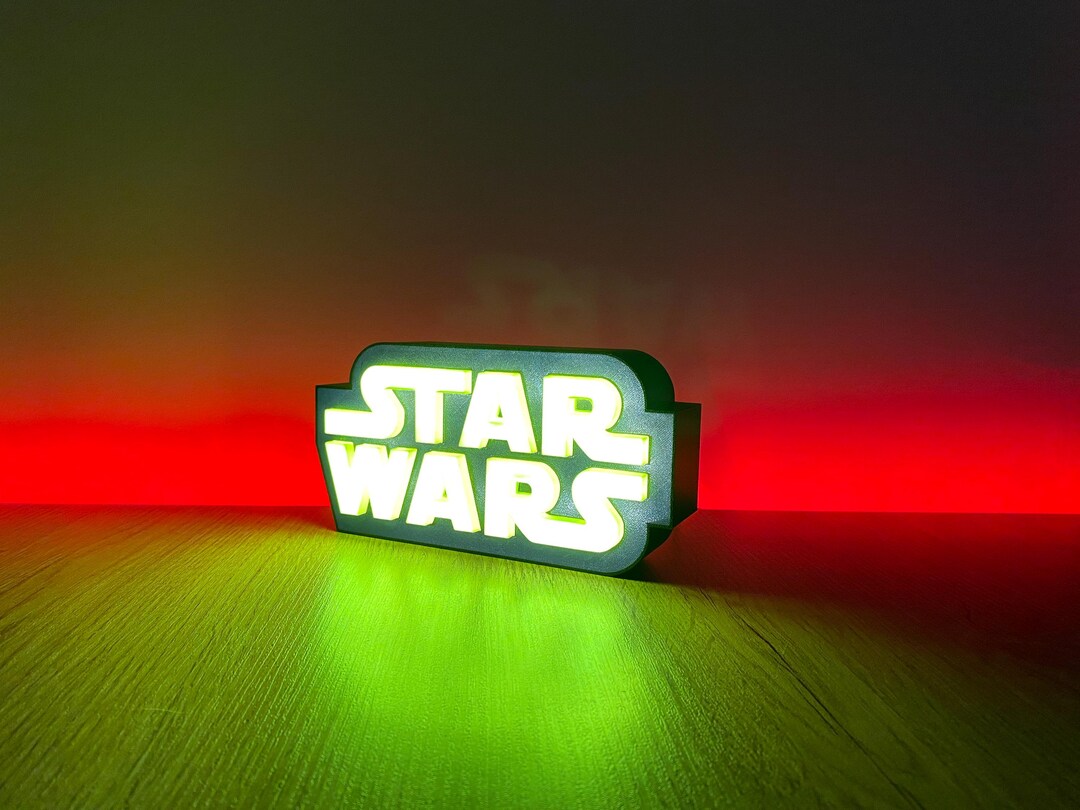 3D Printed Light Box, Desk or Wall Mount - Etsy UK