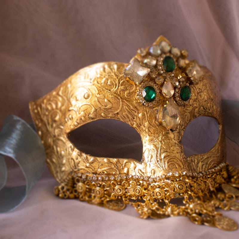 Colombina Venetian Mask - Etsy