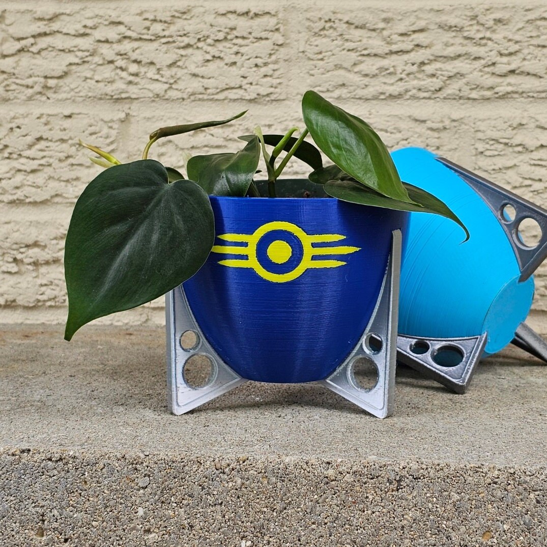 Fallout 4 Plant Pot Full Color, No Painting Needed. Fallout Cosplay for ...