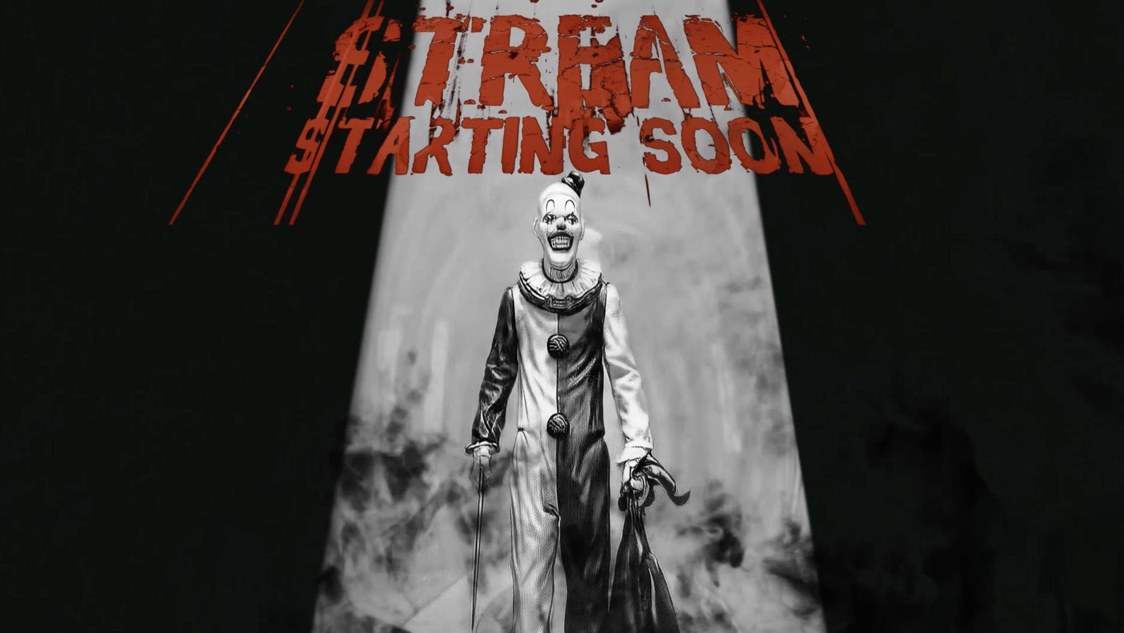 Art the Clown Animated Stream Overlay: Terrifier Inspired (digital ...
