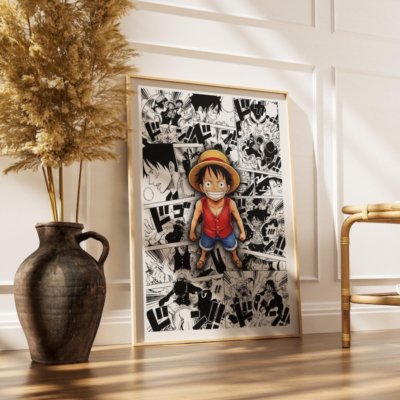 Luffy Manga Panels - Etsy