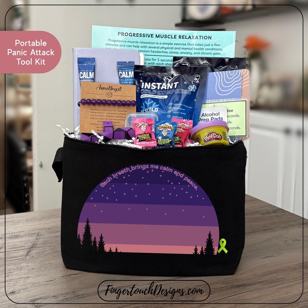 Portable Panic Attack Tool Kit: Anxiety Tools - Etsy