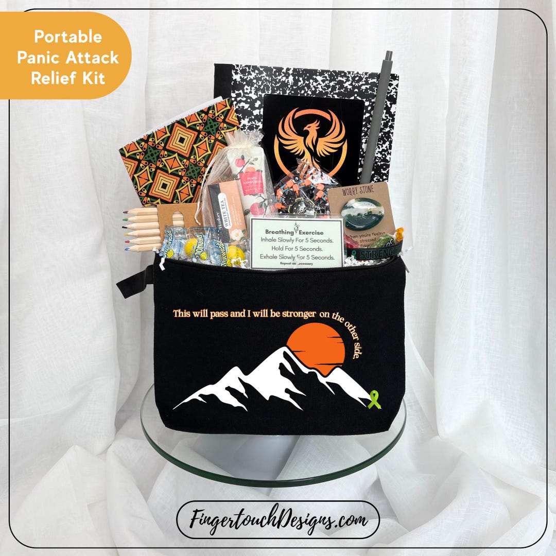 Portable Anxiety Relief Kit - Panic Attack Starter Kit | Inspirational ...