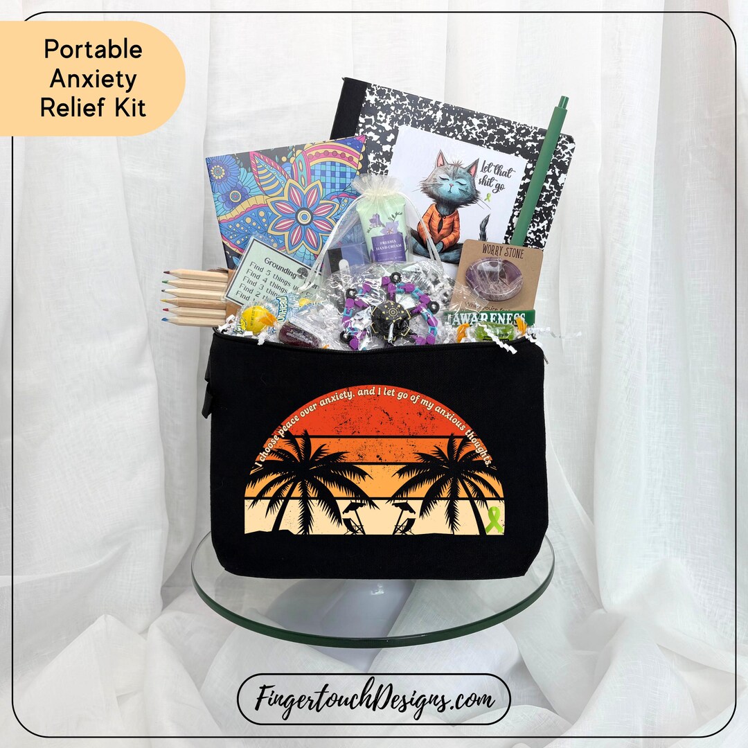 Portable Anxiety Kit | Self Care Gift | Coping Tools & Calm Kit ...