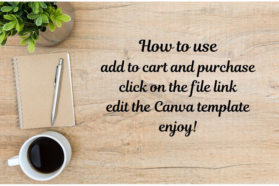 Printable Digital Recipe Card Template | Editable PDF & Canva Download ...