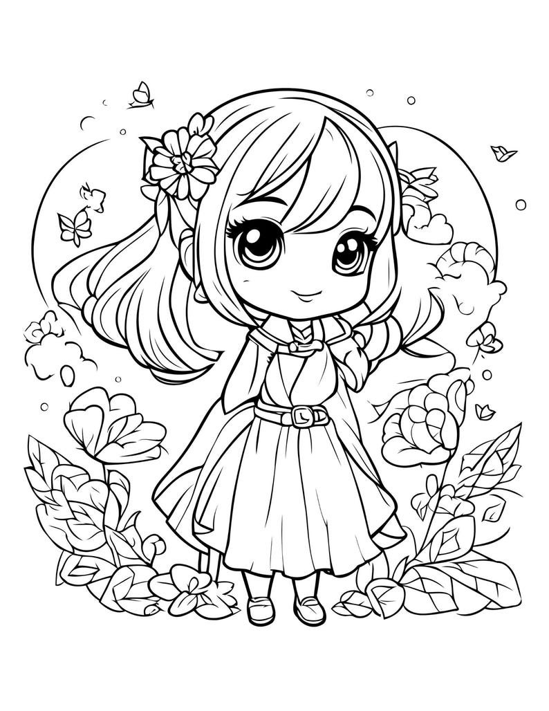 25 Coloring Pages for Little Girls | Summer Coloring Pages | Girls ...