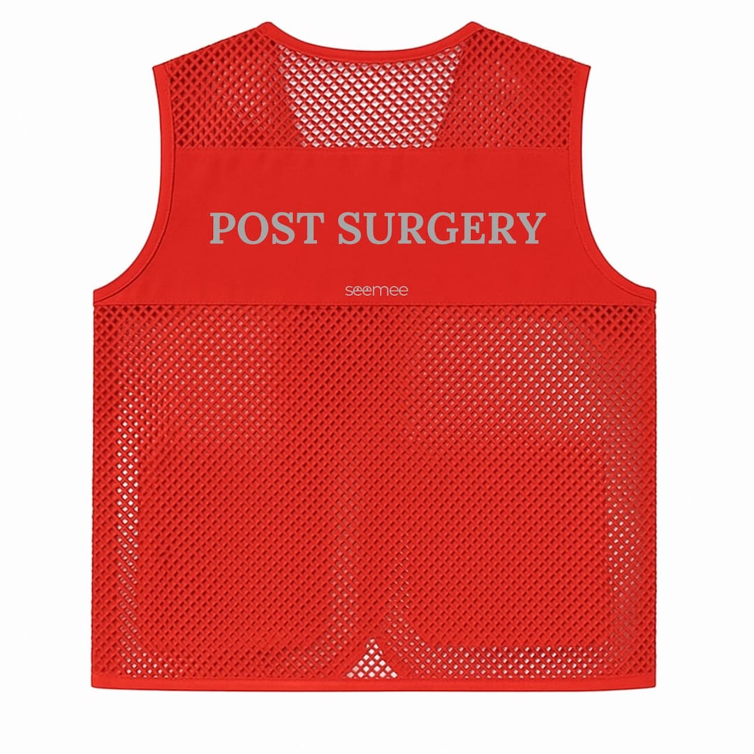 Post Surgery Reflective Safety Vest: Operation Recovery, Visibility ...