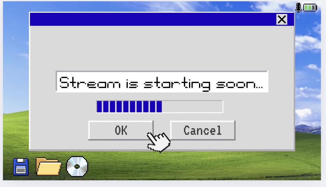 Nostalgia Stream Overlay - Etsy