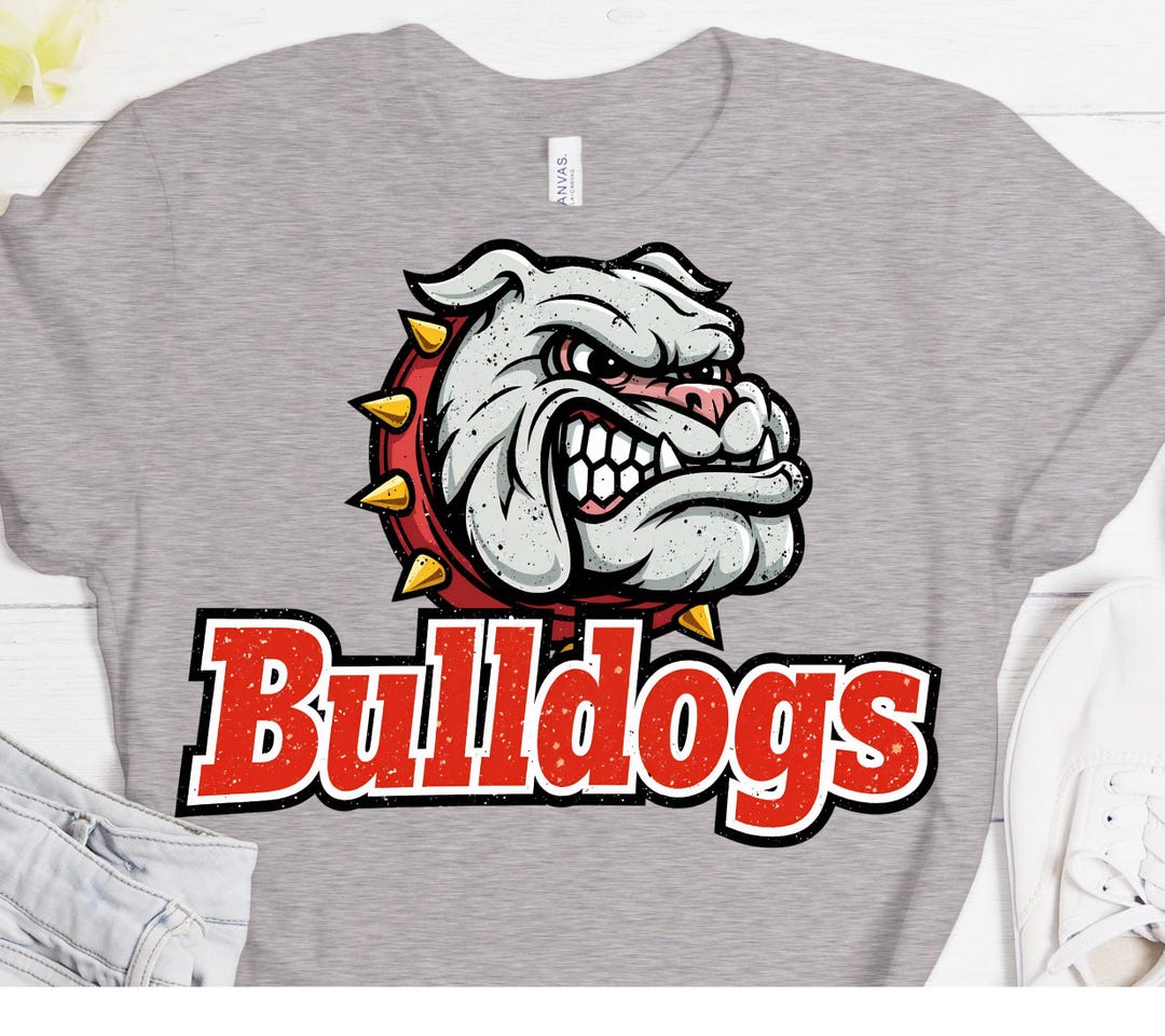 Bulldogs Distressed PNG Sublimations | 300+ DPI - Etsy