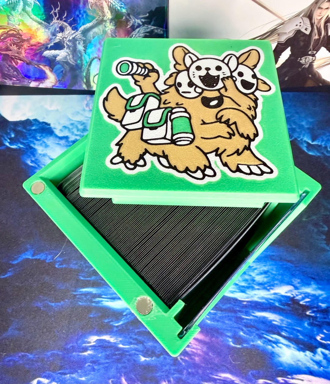 Kona Rescue Beastie Themed MTG EDH Commander Card Box, Magic the ...
