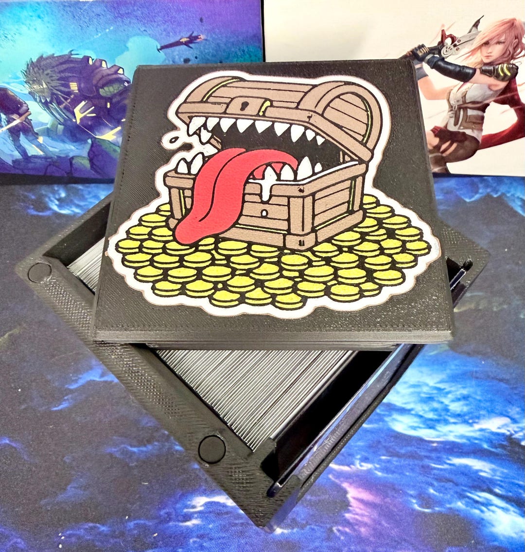 Mimic Themed MTG EDH Commander Card Box, Magic the Gathering, Magic ...