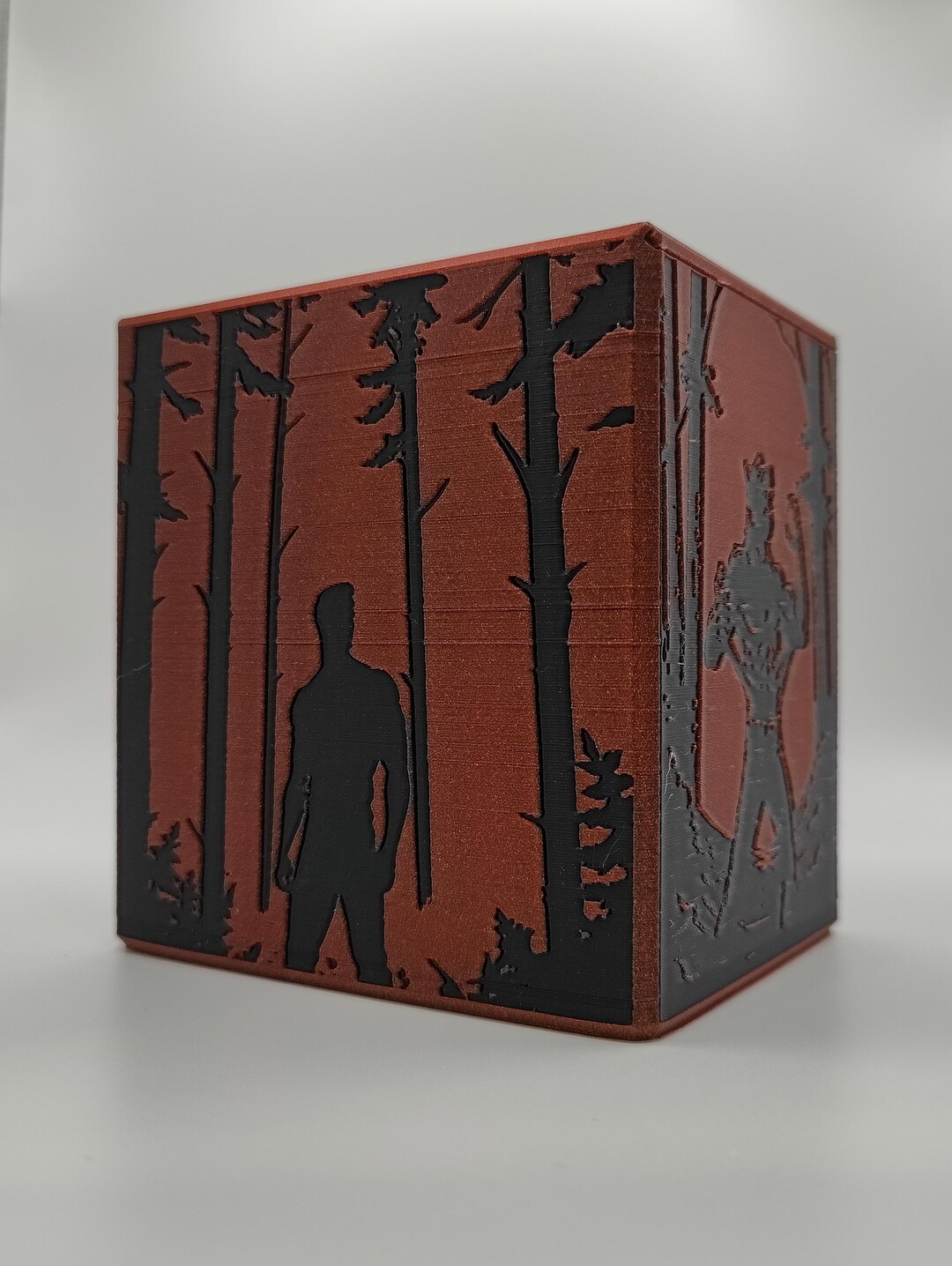 Werewolf Themed MTG Deck Box, EDH Commander Card Case - Etsy