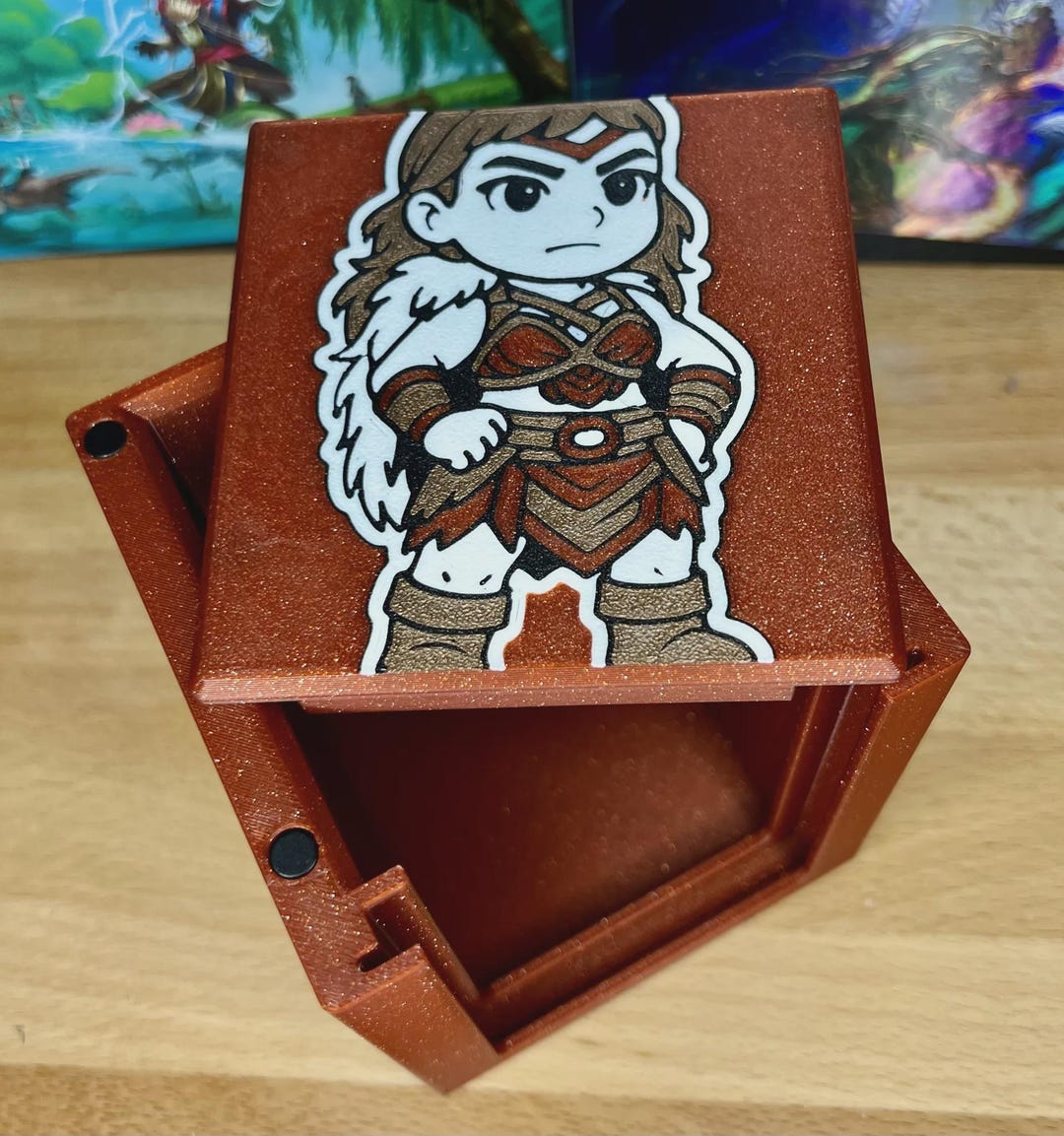 Magda Themed MTG EDH Commander Card Box, Magic the Gathering, Magic ...
