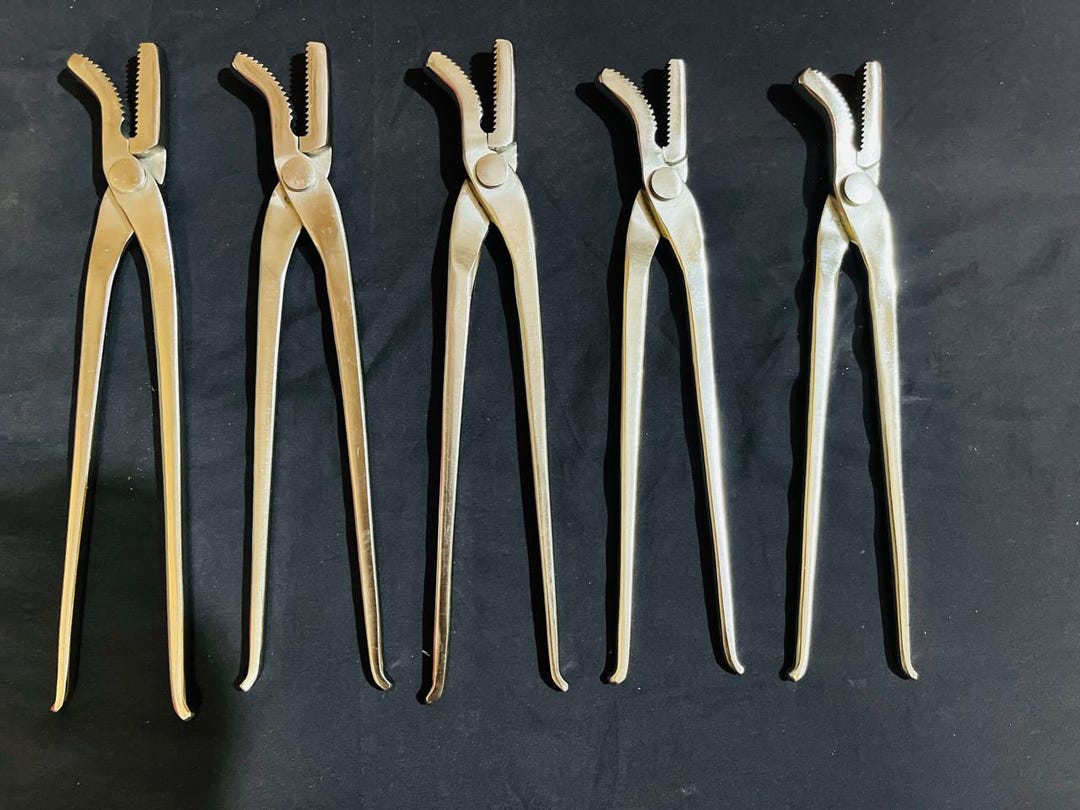 Farrier Nail Clincher Set | 5 Piece Horse Hoof Care Tools | Blacksmith ...