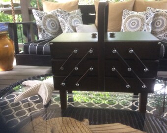 Vintage sewing box | Etsy