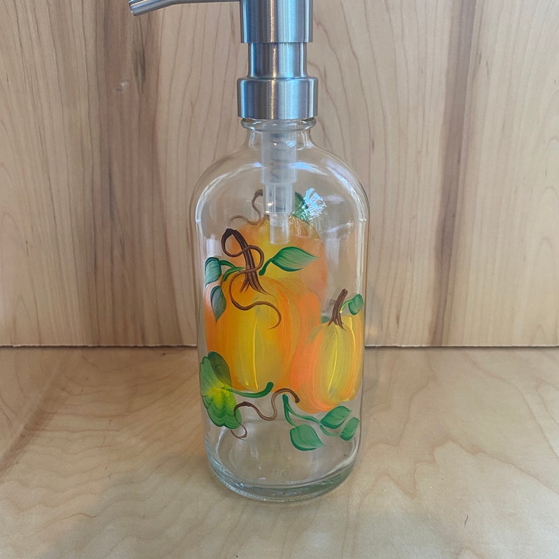 Pumpkin Soap Dispenser - Etsy