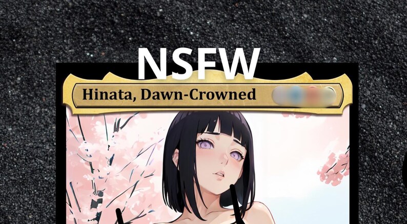 Hinata, Dawn - Crowned - Waifu Proxy Foil - Etsy