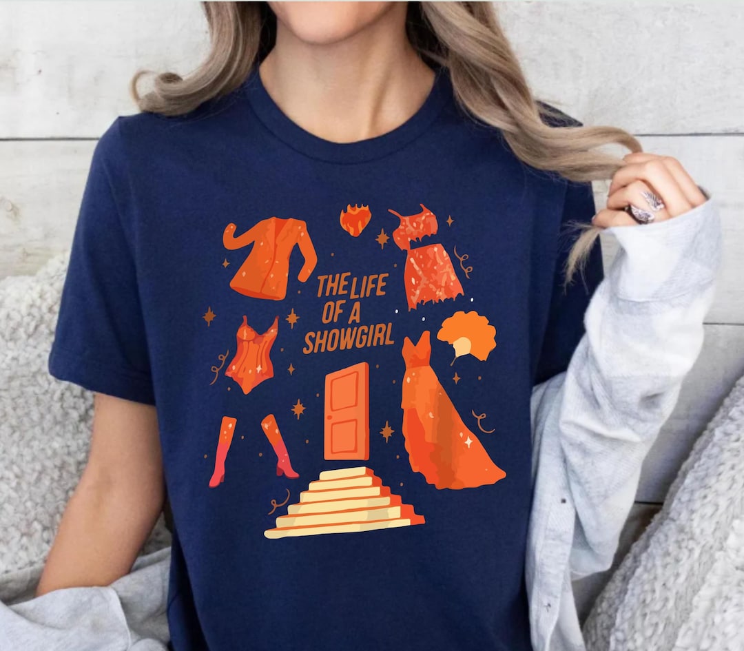 Burlesque Showgirl Graphic Tee: Costume Icons, Stagewear Shirt - Etsy