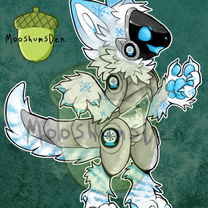 Protogen Furry - Etsy