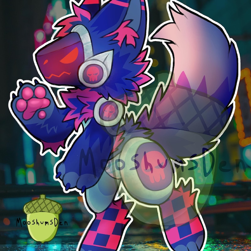 Protogen Furry - Etsy