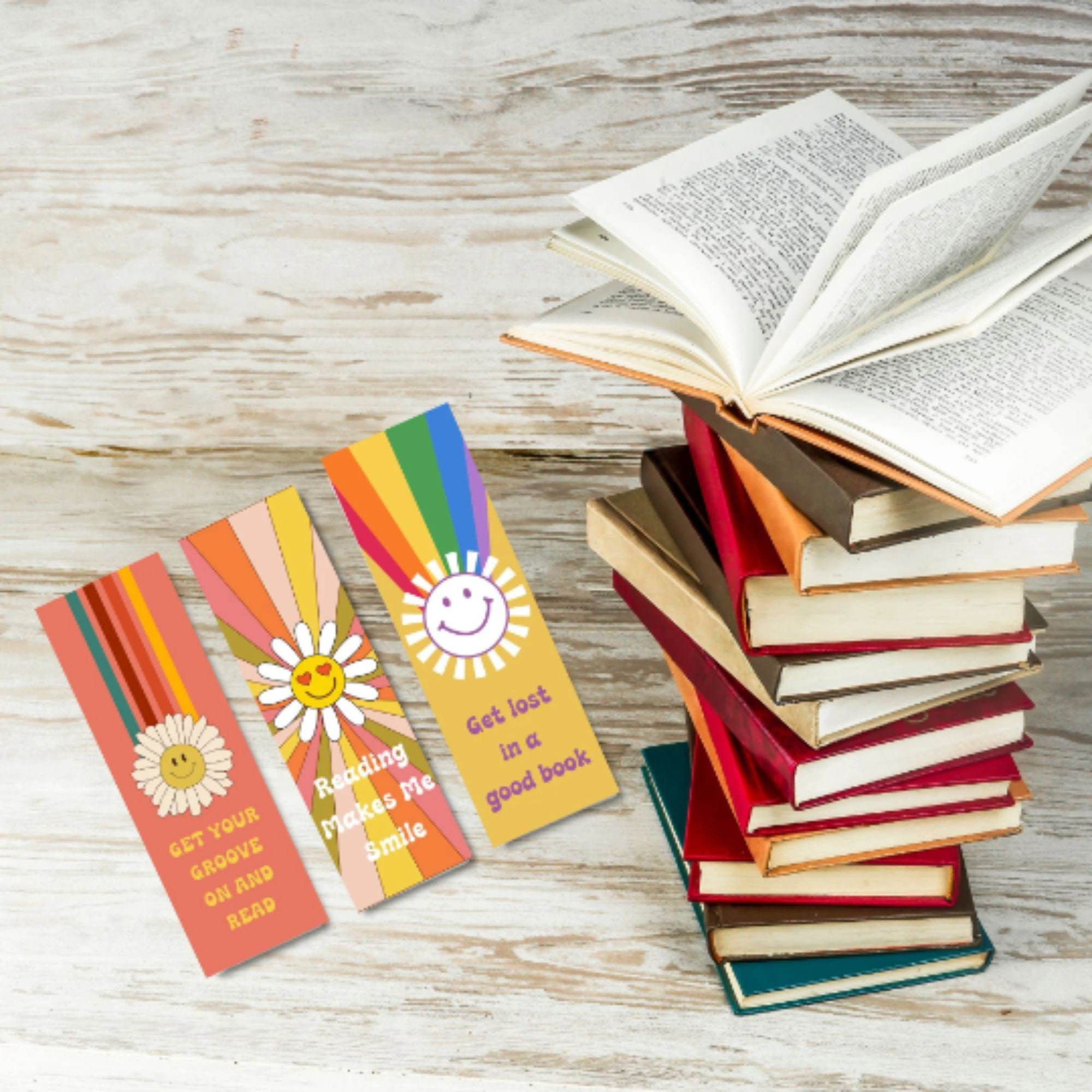 Digital Bookmark Display Template Blank Bookmark Mockup Blank Product ...