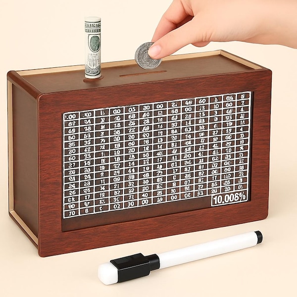Wooden Savings Boxes - Etsy