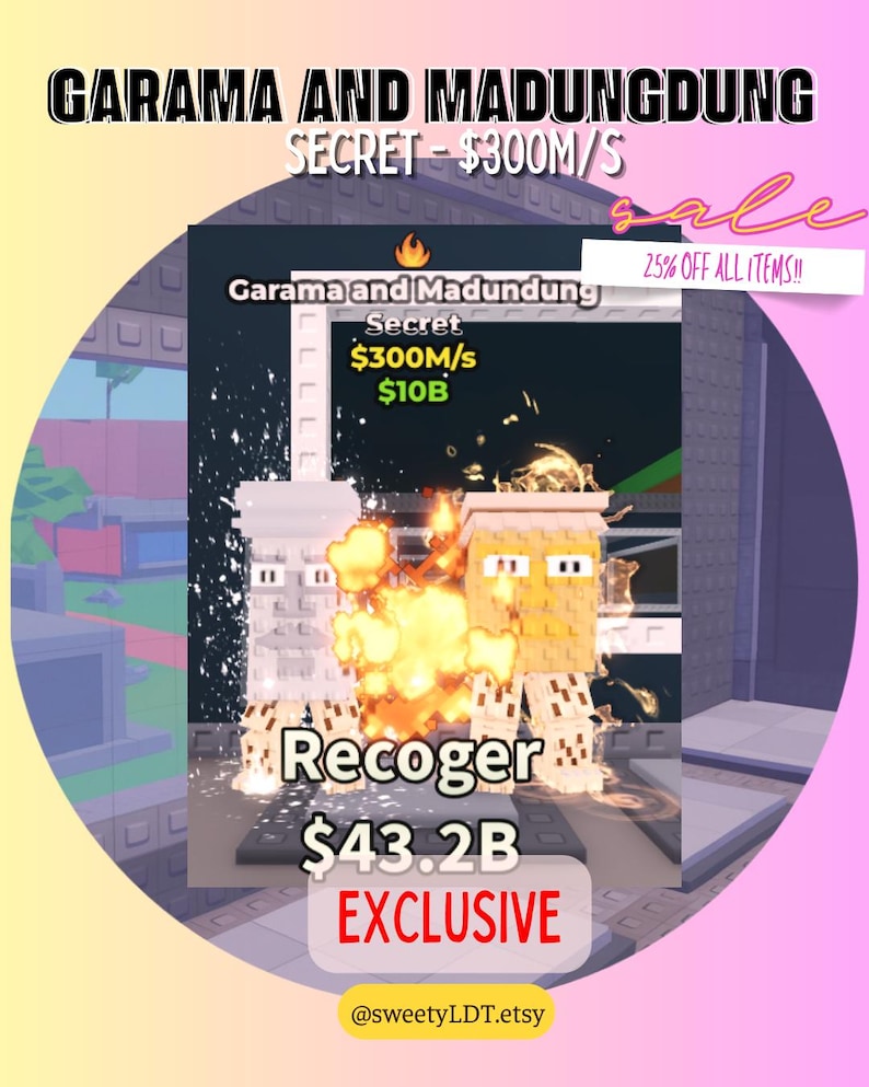 Roblox *unmissable Offer!* Steal a Brainrot / Secret Brainrots ...