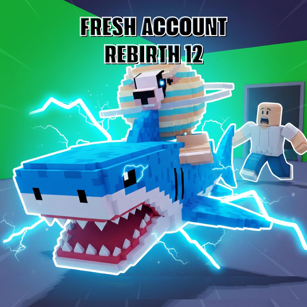 Roblox Steal a Brainrot FRESH Account – Rebirth No.12 – Full Access ...