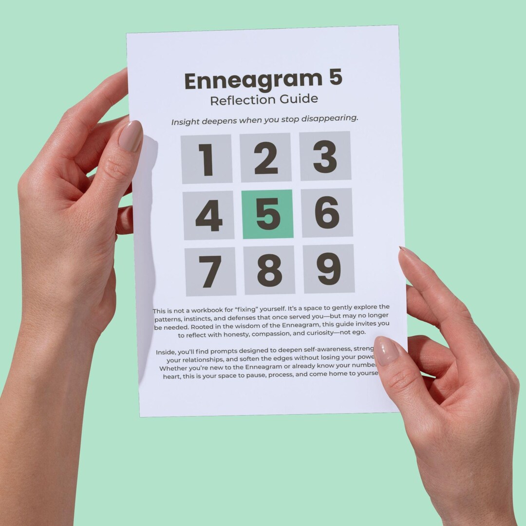 Enneagram 5 Reflection Journal – Digital Affirmation Guide for ...