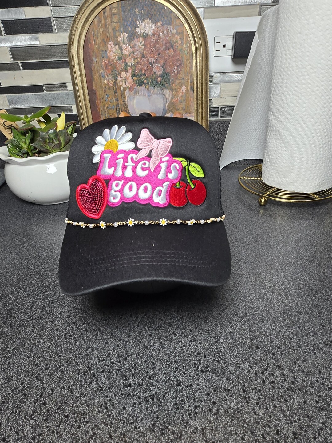 Life is Good Hat - Etsy