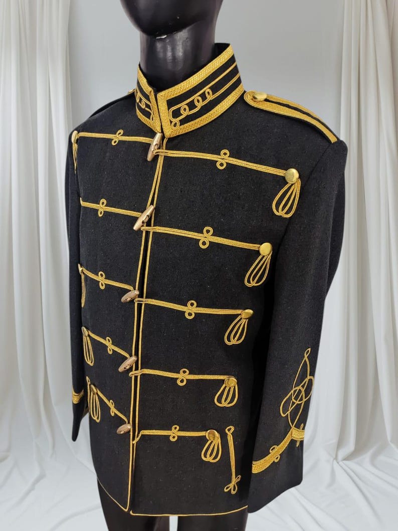 Napoleonic 18th Century Prussian Officers HUSSARS Tunic Jacket ...