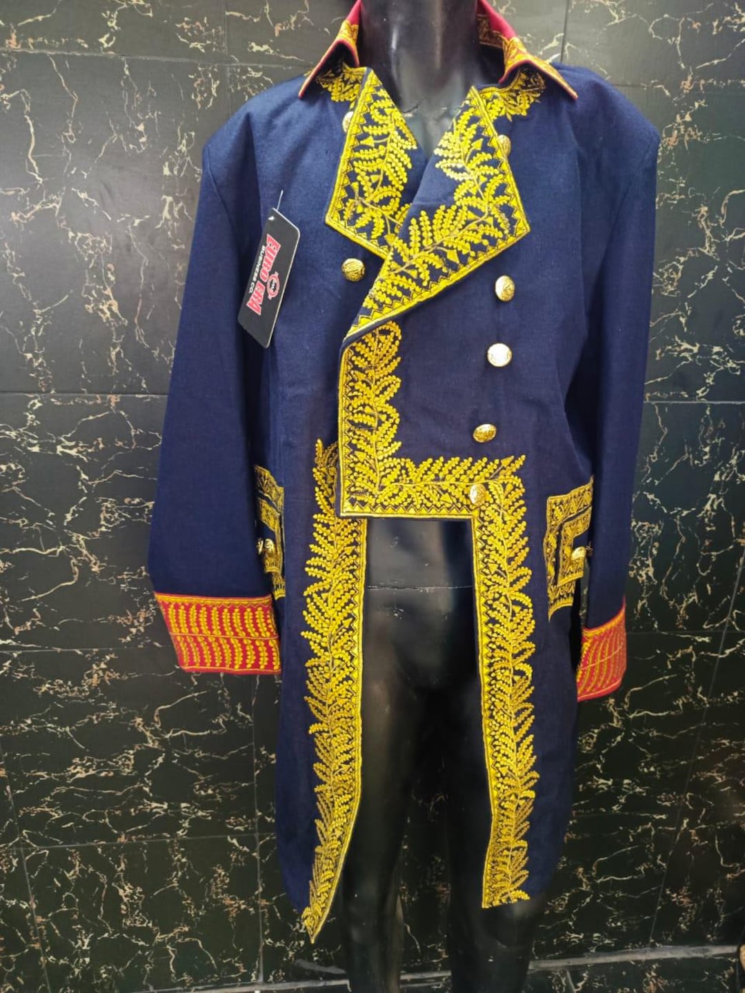 Napoleonic General Officer Wool Frock Coat: 1st Empire Military ...