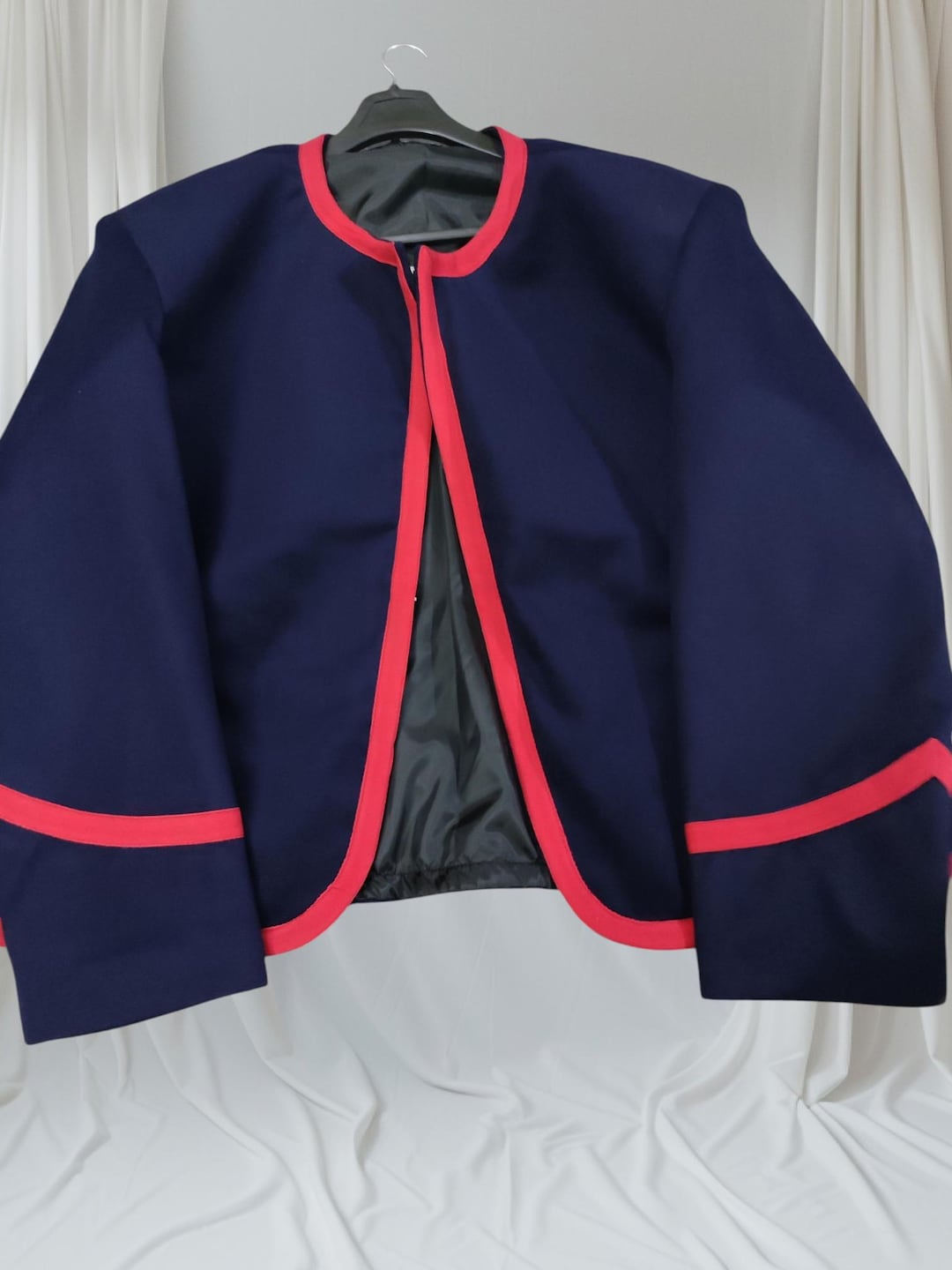 Wool Zouave Jacket: 18th Century Civil War Style Officer's Coat - Etsy