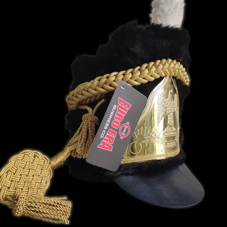 Handmade Napoleonic Shako Hat: Waterloo Scots Guards Reenactment ...
