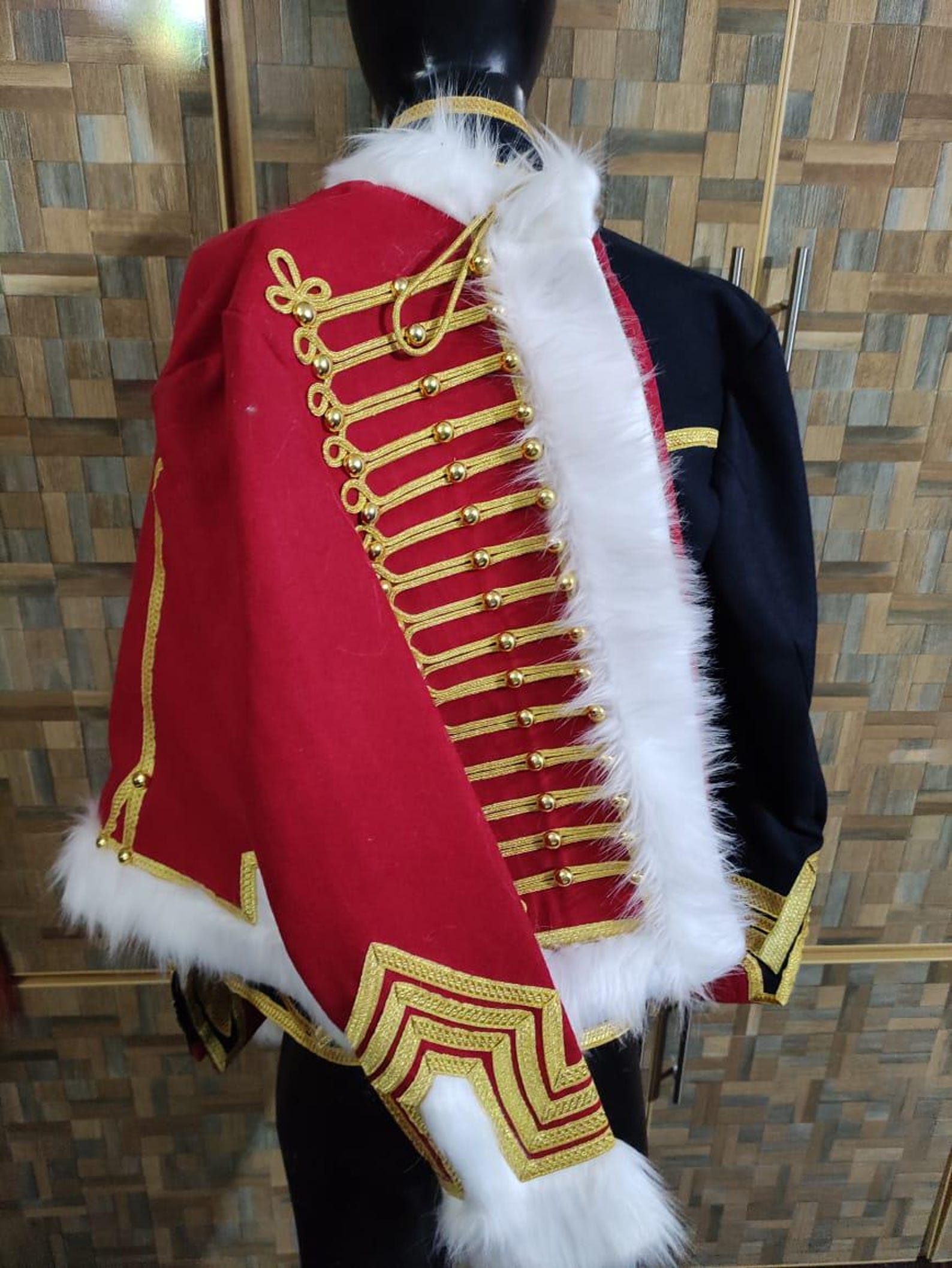 Napoleonic Hussars Wool Pelisse Jacket: French Dolmen Tunic - Etsy