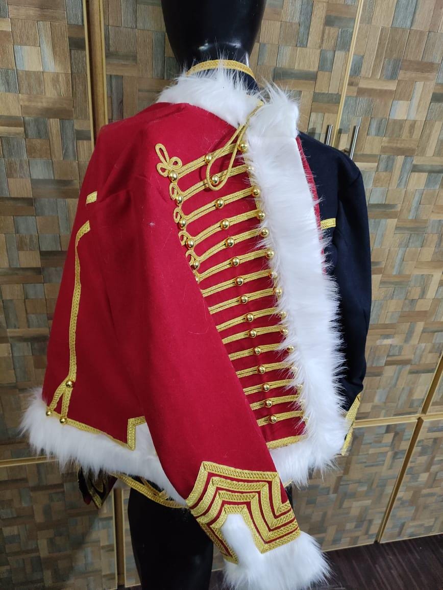 Napoleonic Hussars Wool Pelisse Jacket: French Dolmen Tunic - Etsy