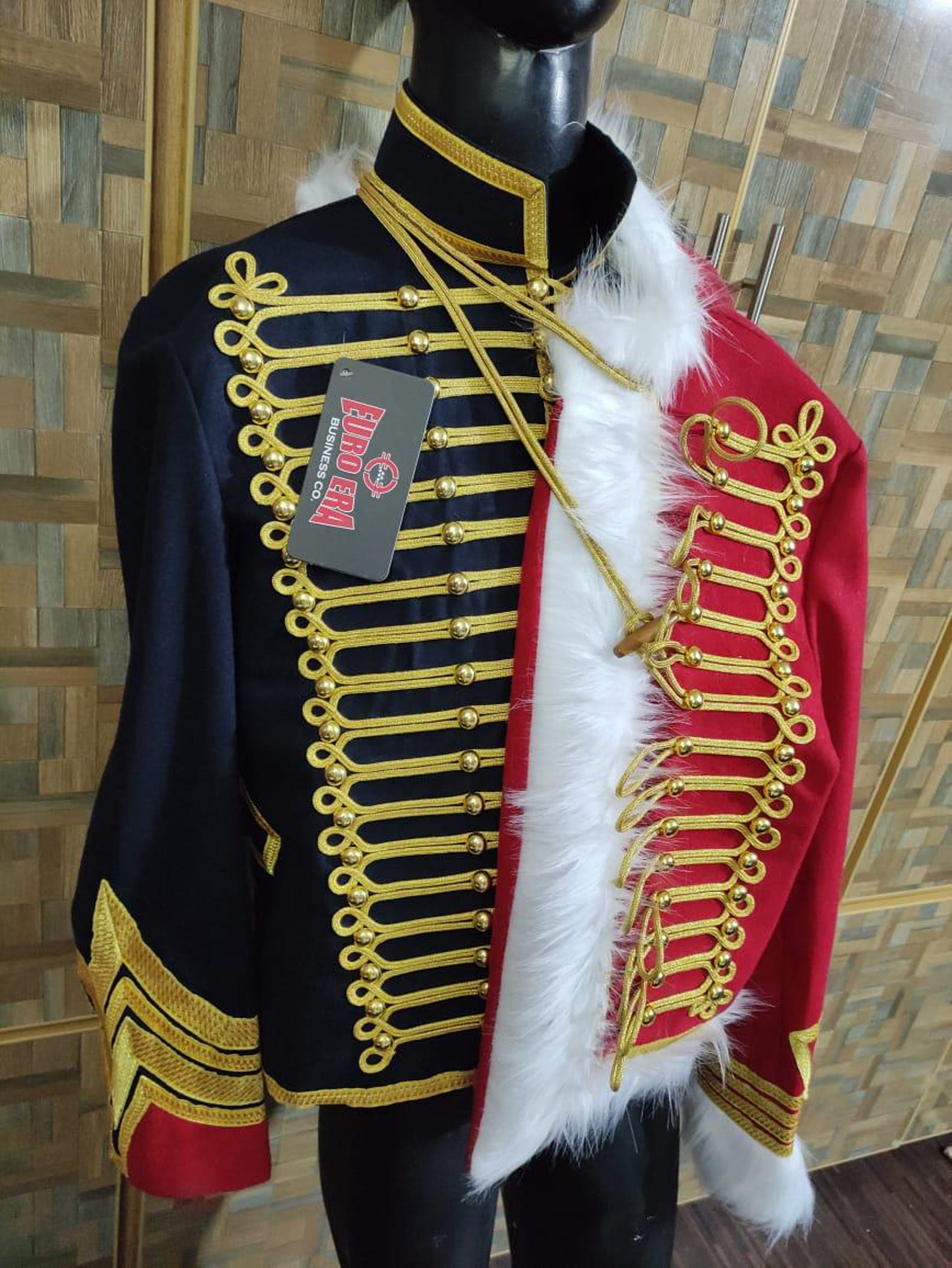 Napoleonic Hussars Wool Pelisse Jacket: French Dolmen Tunic - Etsy