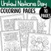 United Nations Day Coloring Pages | Peace Unity Kindness Activities for ...