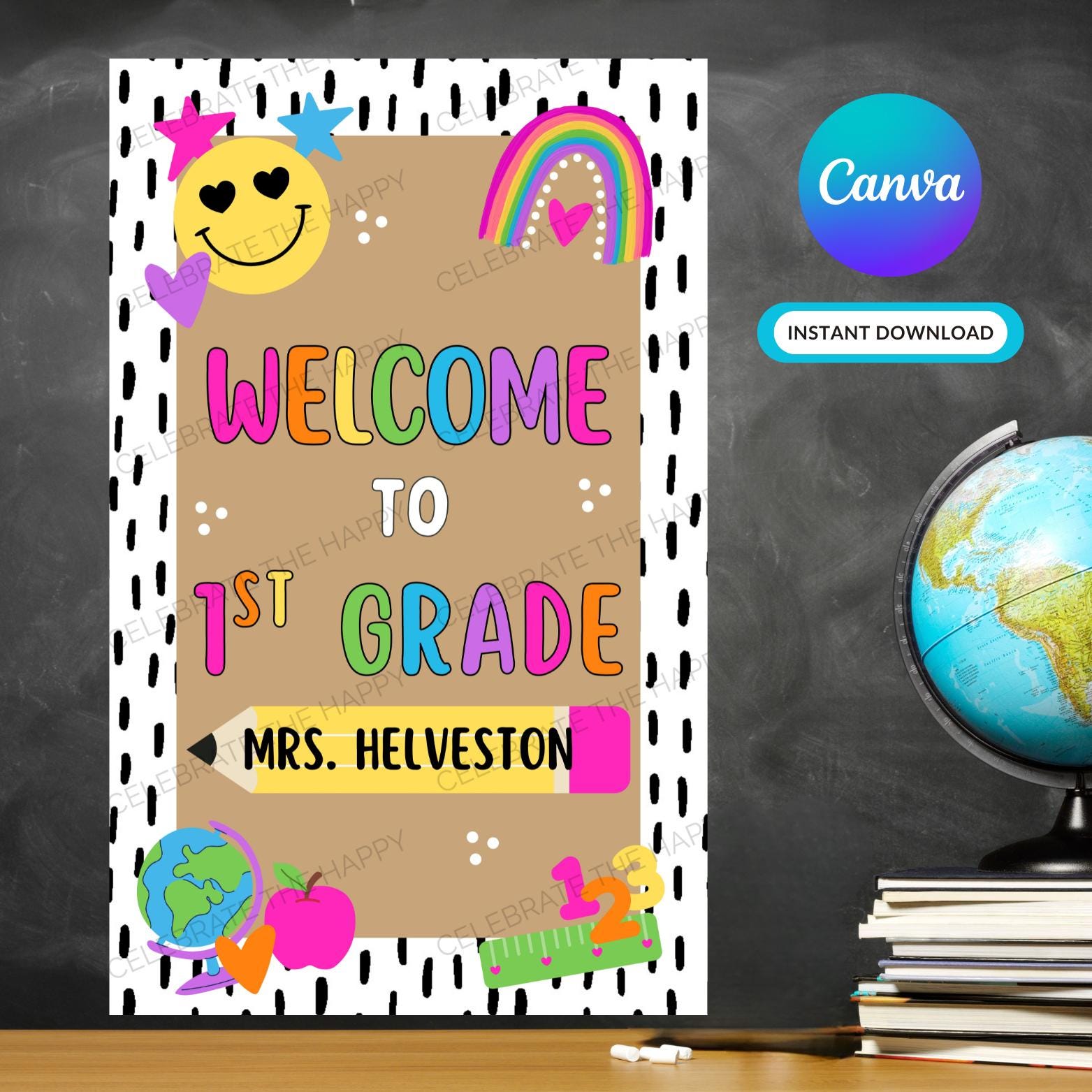 Instant Digital Download | Canva Template | Multiple Variations ...