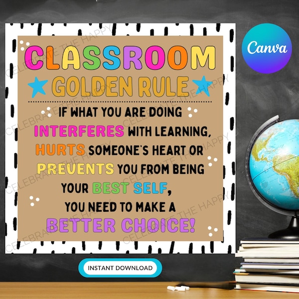 Classroom Rules - Etsy