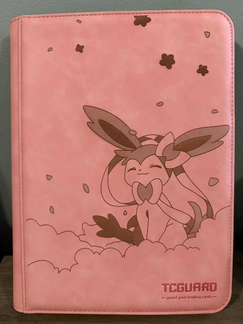 Custom Pokemon Sylveon Laser Engraved Binder - Etsy